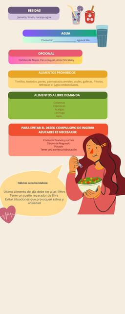 Infografía Comida Saludable Ilustrado Multicolor 3 | Daniel Ricardo | uDocz