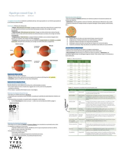 Agudeza visual Cap 2 | StudyLand | uDocz