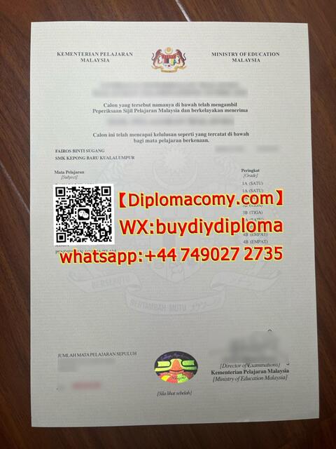 SPM证书办理步骤与要点,购买SPM证书,Where to buy SPM certificate,Whatsapp:+44 ...