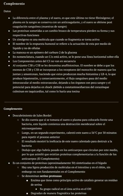 Complemento Microbiología | STEPHANIA | uDocz