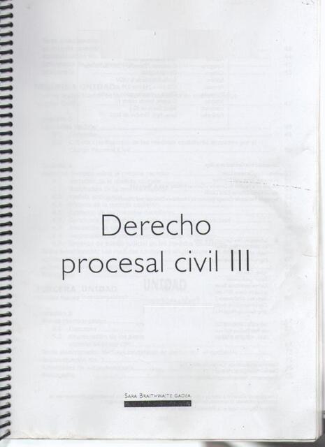 DERECHO PROCESAL CIVIL III | Aldair Preciado | uDocz
