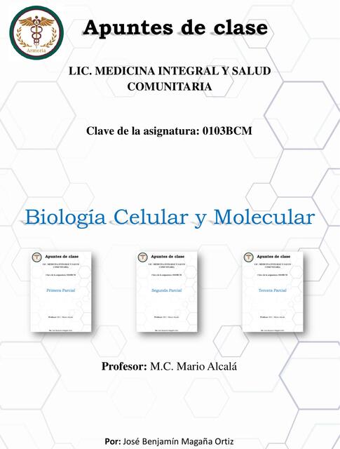 Biología celular y molecular | Benjamin Magaña | uDocz