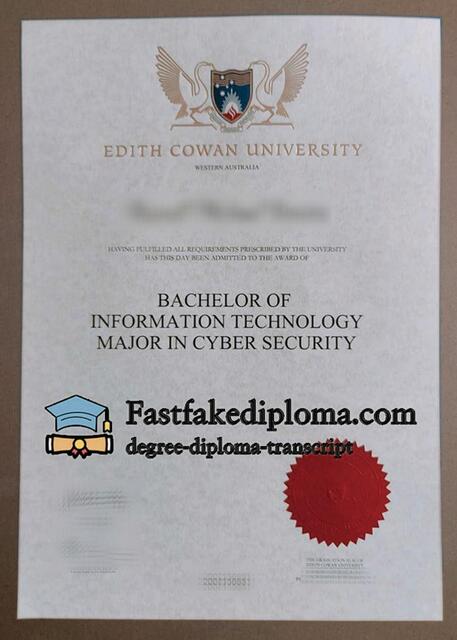 Purchase Edith Cowan University diploma online【fastfakediploma.com ...