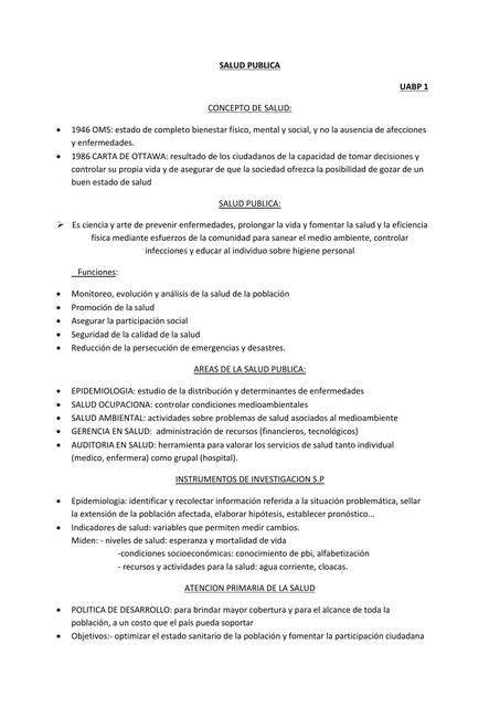 salud publica | mia | uDocz