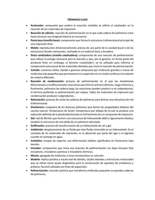 materiales de impresion | Mel Bibben | uDocz