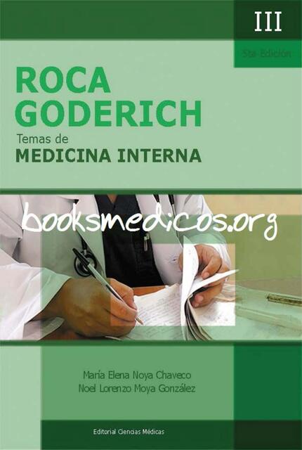 Roca Goderich Temas de Medicina Interna 5a Edicion | Yoe | uDocz