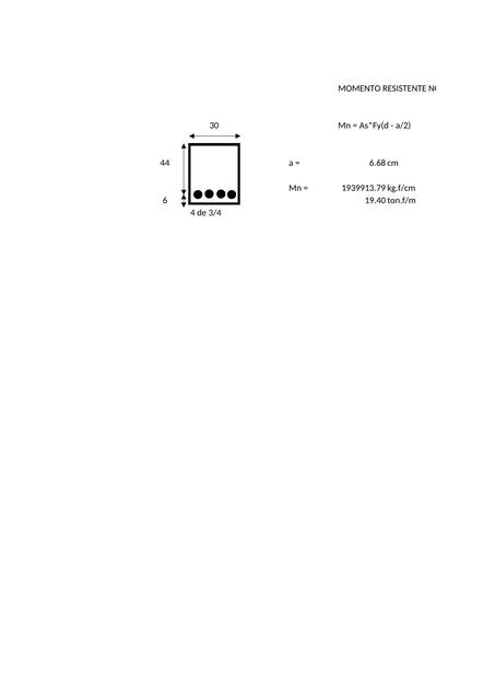 diseño momento resistente en viga simple reforzada | Jheison A. | uDocz