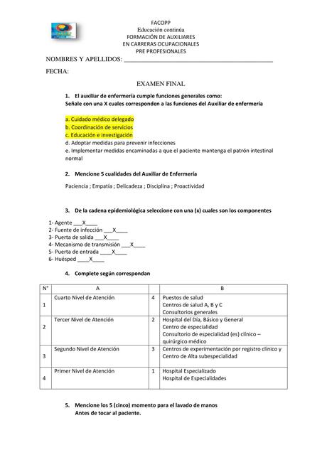 Estudio | Desconocido | uDocz