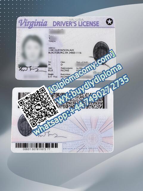 Lost Virginia Driver License Replacement_ID Maker | Tehhe Licy | uDocz