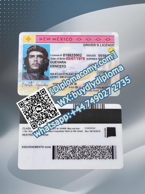 Quickly replace your New Mexico driver license_ID Maker | Tehhe Licy ...
