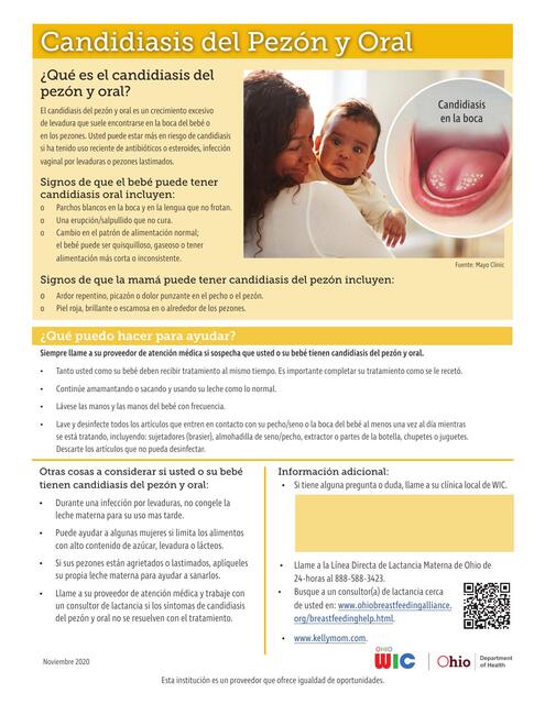 Thrush Factsheet SPANISH | | uDocz