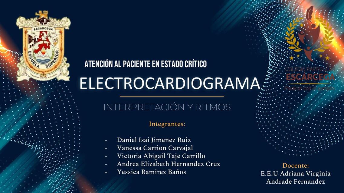 Expo Electrocardiograma | Taje carrillo Victoria Abigail | uDocz