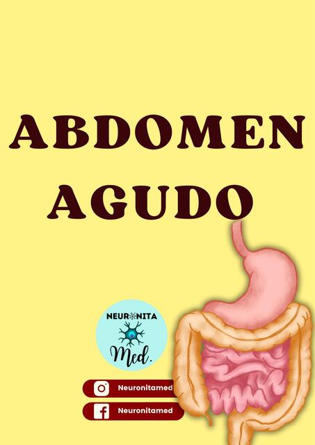 ABDOMEN AGUDO | NEURONITAMED | uDocz