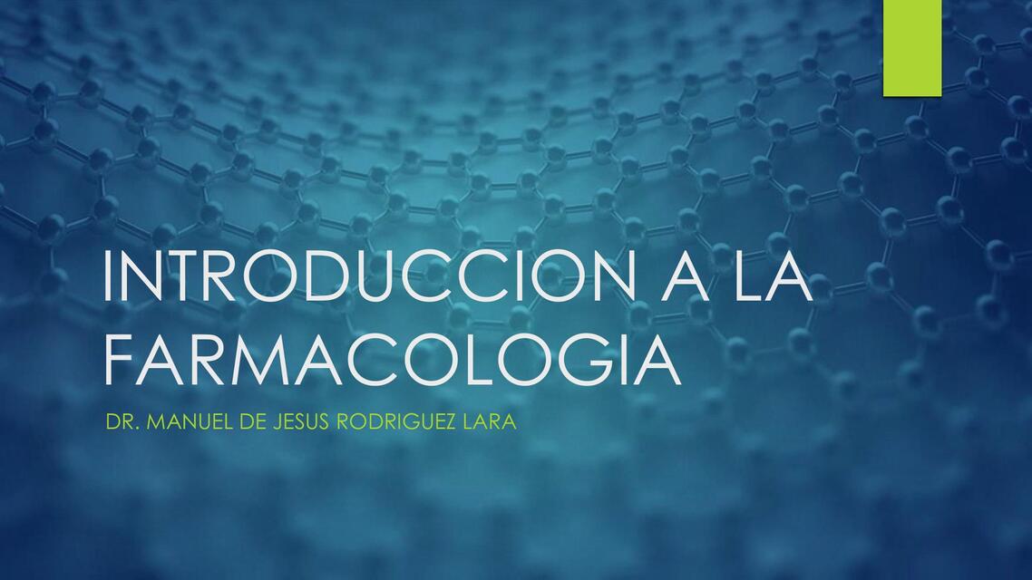 INTRODUCCION A LA FARMACOLOGIA | Gabriel | uDocz