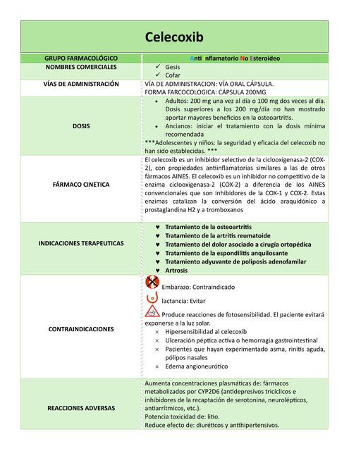 Celecoxib | Aldo Portiillo | uDocz