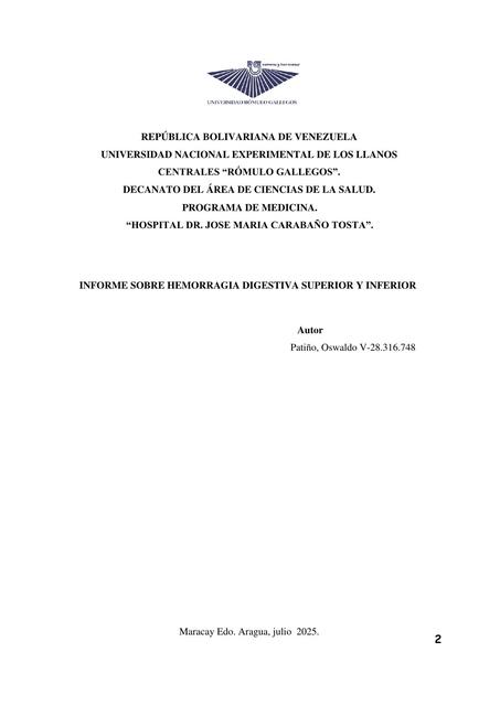 HEMORRAGIA DIGESTIVA OSWALDO final | Oswaldo | uDocz
