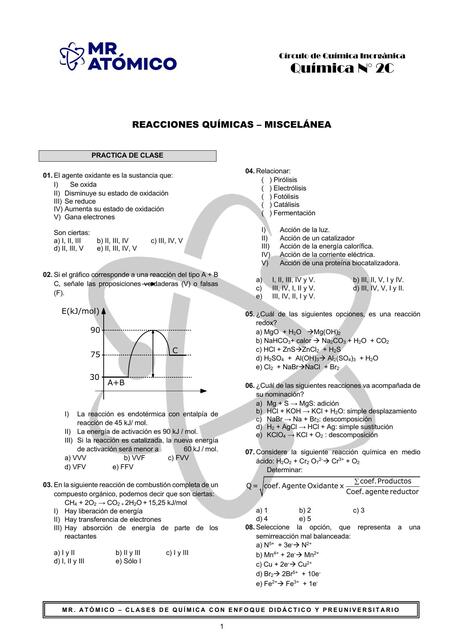 MR ATM 02C REACCIONES MISCELÁNEA | Sienna | uDocz