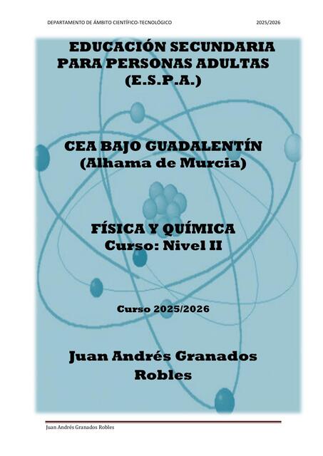 FÍSICA Y QUÍMICA ESPA II | Eduardo | uDocz
