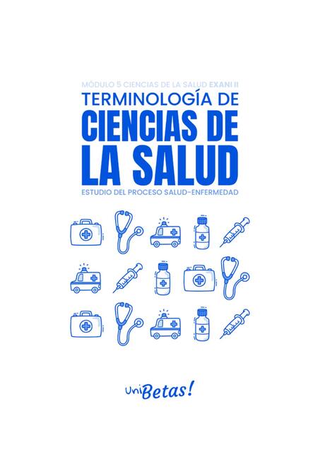 TERMINOLOGIA DE CIENCIAS DE LA SALUD | Rebeca | uDocz