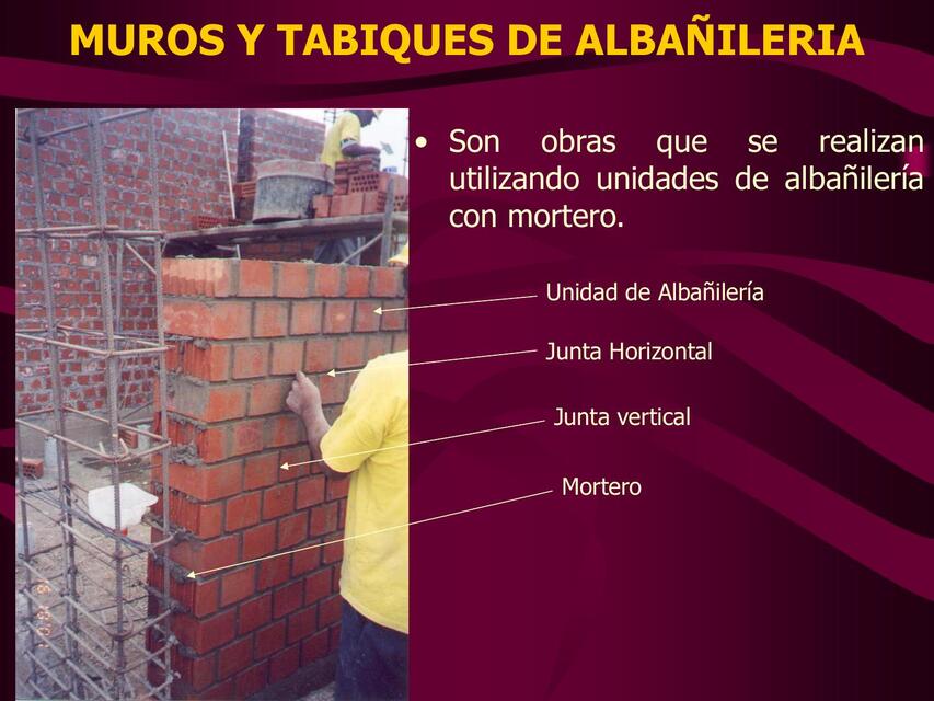 Muros y tabiques de albañileria | Apuntes de Ingenieria Civil | uDocz