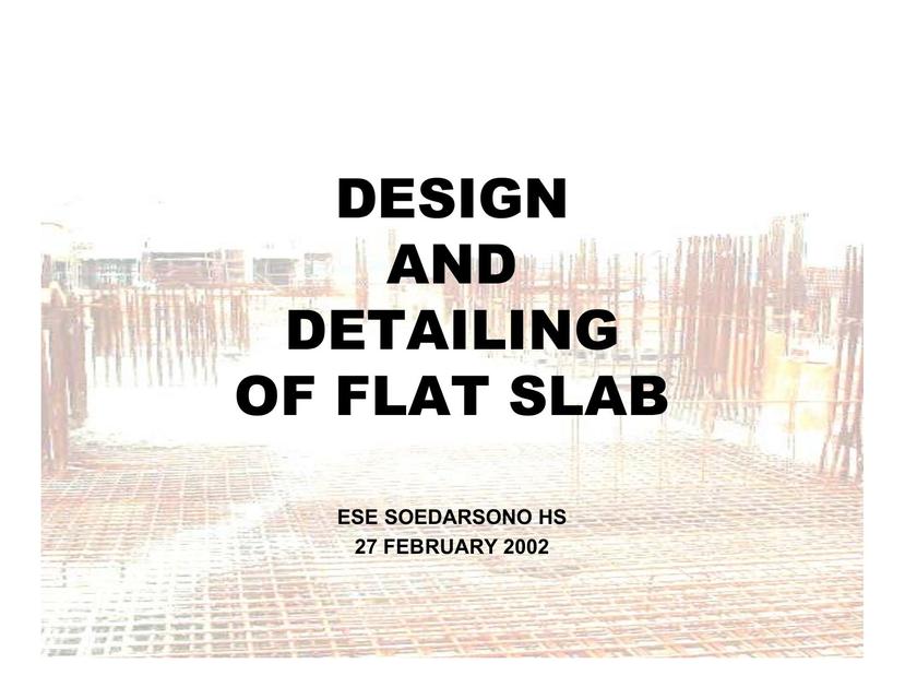 Flat Slab Design | Kike Vera | uDocz