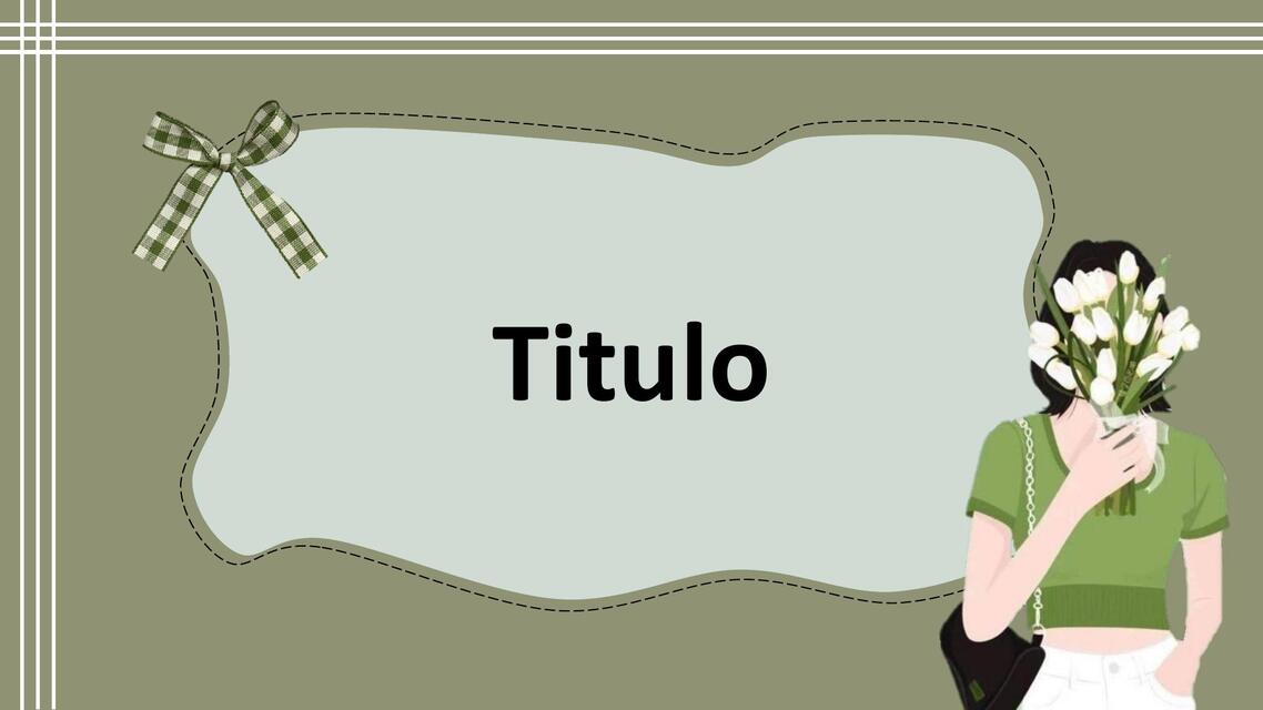 Pantilla PPT Aesthetic Green | Carina López | uDocz