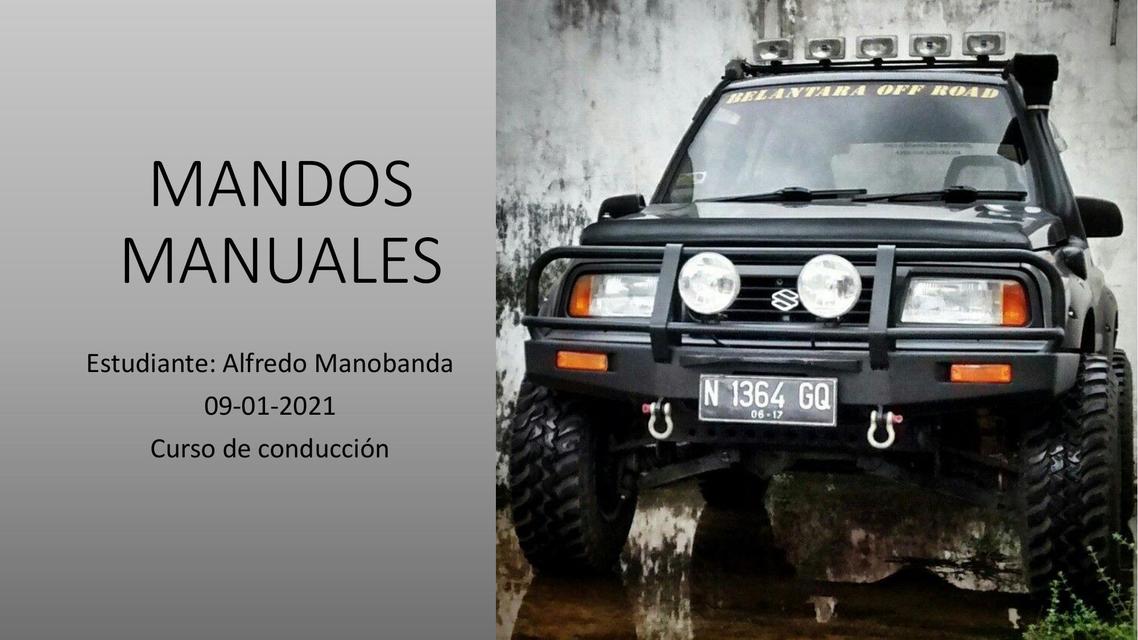 Curso de conducción básico | alfredo manobanda | uDocz