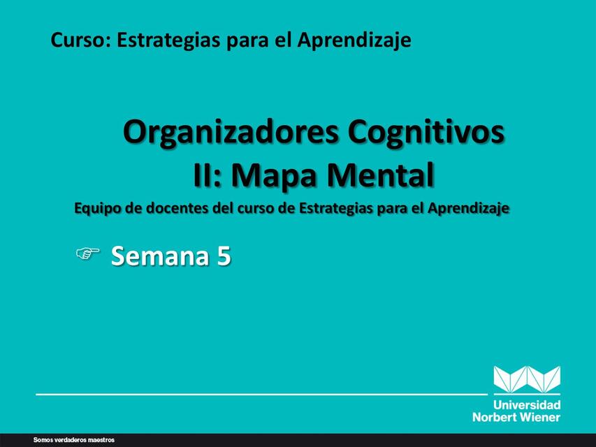 ESTRATEGIA PARA EL APRENDIZAJE-S5 | MRGMED | uDocz