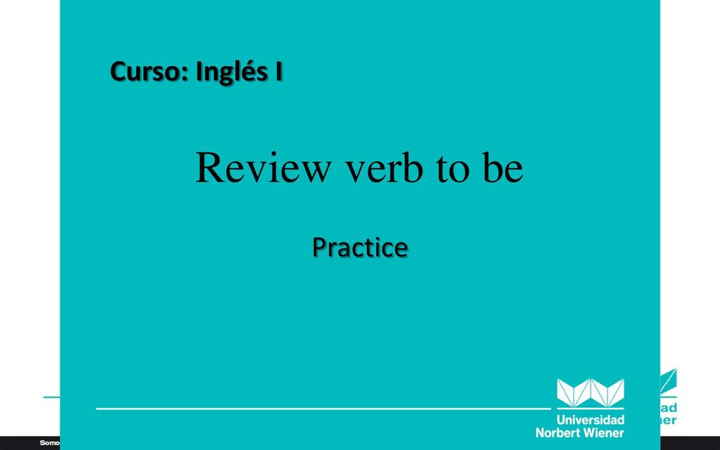 INGLES I -S14 | MRGMED | uDocz