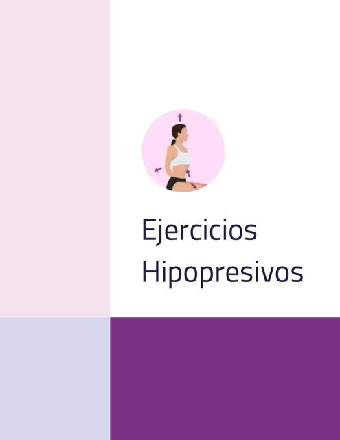 Ejercicios hipopresivos | Fisio in progress | uDocz