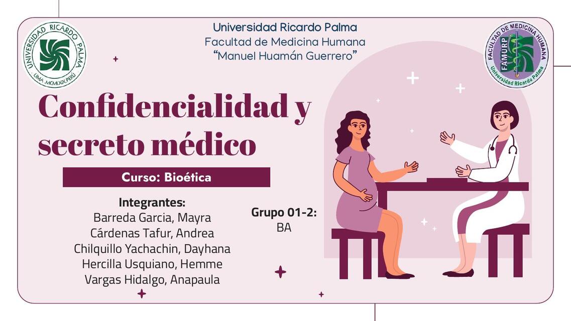 SECRETO MÉDICO | Notas médicas | uDocz