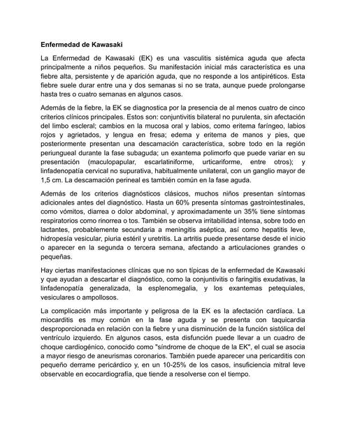 Enfermedad de Kawasaki | john | uDocz