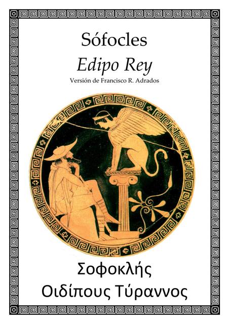 sofocles edipo rey. bilinguee version | Richard López | uDocz