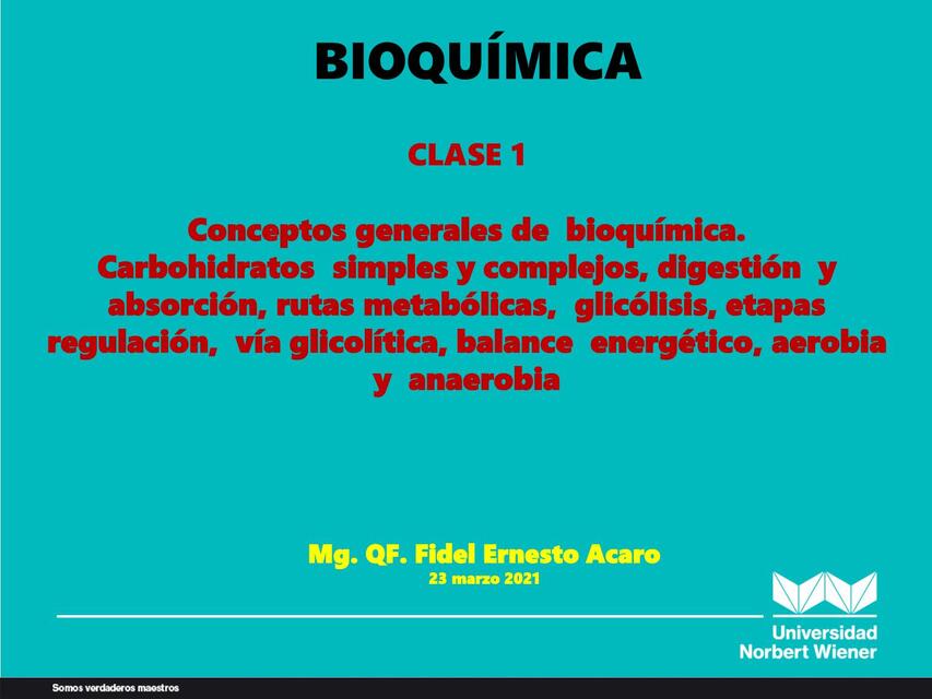 BIOQUIMICA S 1-15 | MRGMED | uDocz