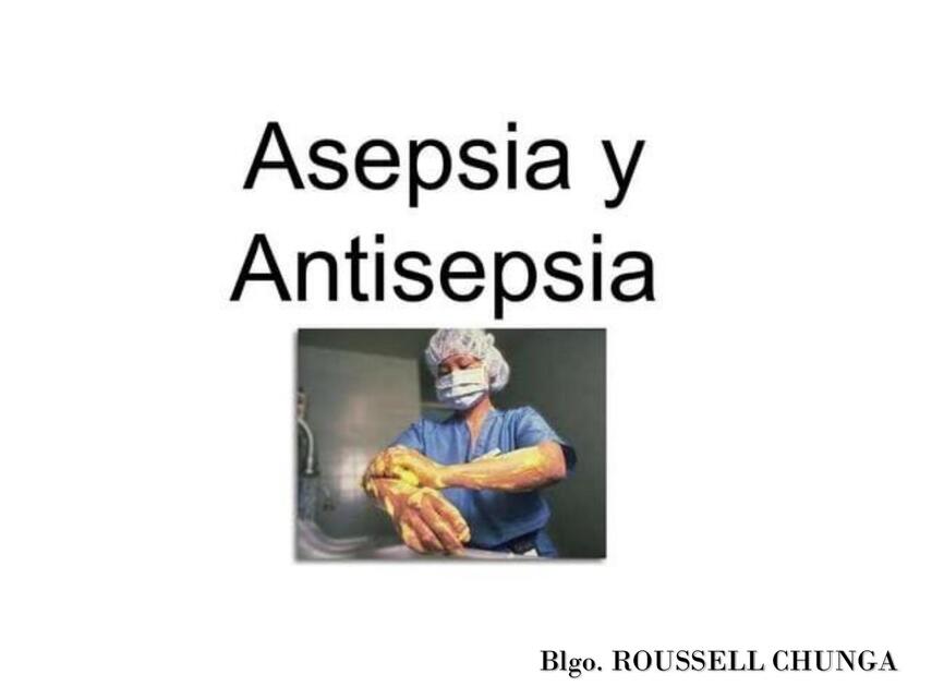 ASEPSIA Y ANTISEPSIA | Magdalena | uDocz