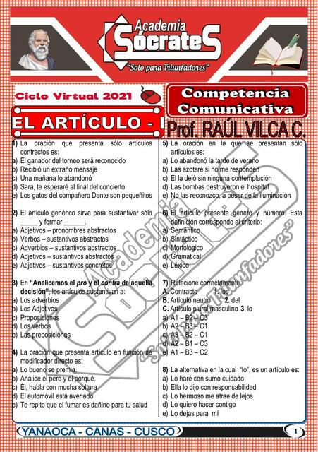 ARTÍCULO 1 | Albert | uDocz