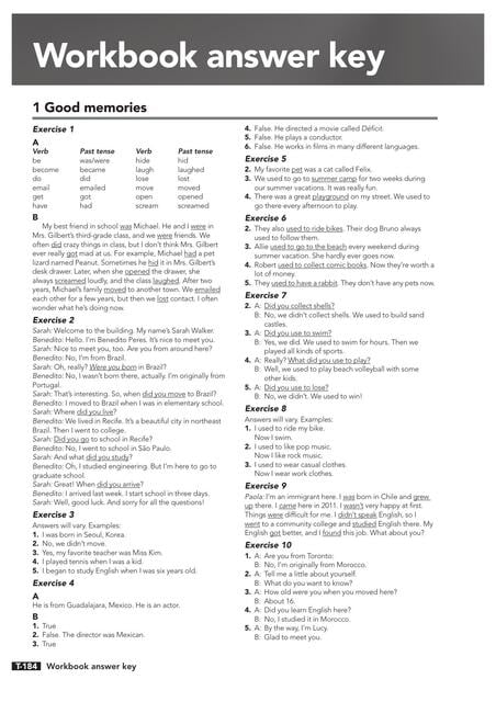 Interchange2 WorkbookAnswers | estudiante aprendiz | uDocz