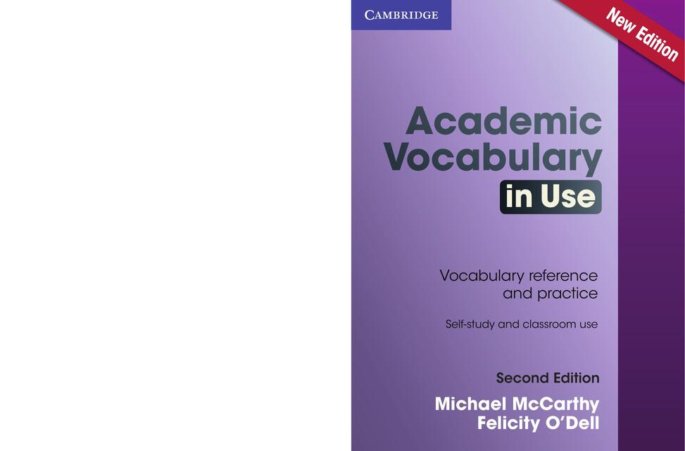 Academic Vocabulary In Use | Elliot | uDocz
