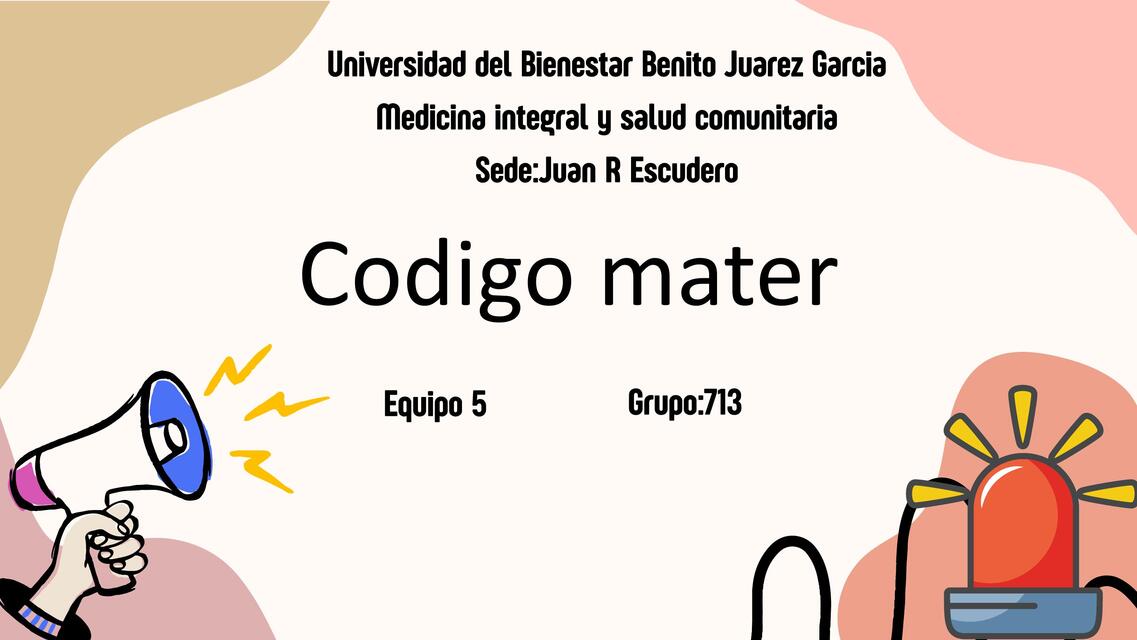 CODIGO MATER | Robert Altamirano | uDocz