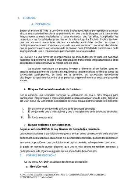 ESCISION expocicion | Jeancarlo M. | uDocz