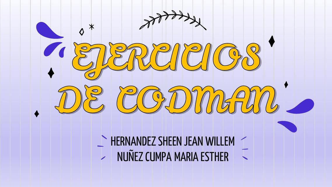 EJERCICIOS DE CODMAN | Esther | uDocz