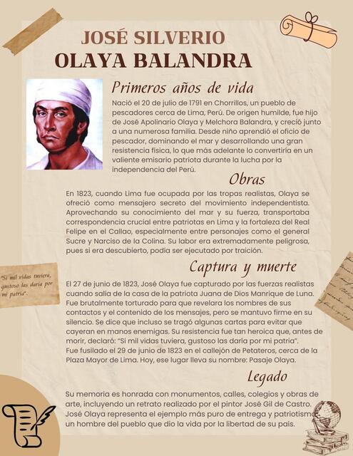 jose olaya biografía | damaris | uDocz