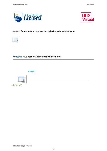 Clase II unidad I Pediatra ULP 1 | maxi | uDocz