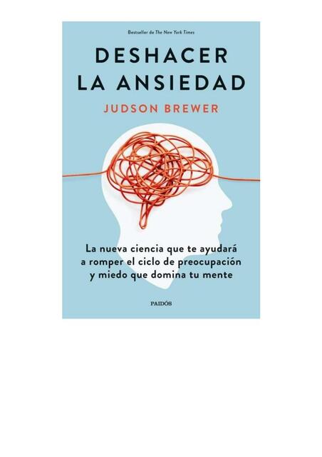 deshacer la ansiedad | Hijos que triunfan | uDocz