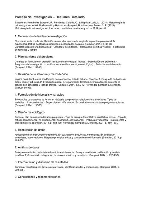 Proceso de Investigacion Detallado | Abril Di Battista | uDocz