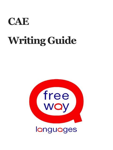 CAE Writing Guide | Virginia | uDocz