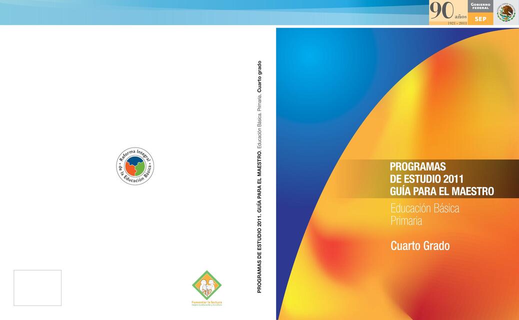 sep programas de estudio guia para el maestro cuar | vektor | uDocz