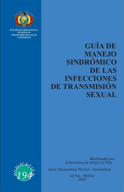 Guia Manejo Sindromico de las ITS BOLIVIA a1db2a54 | Dybala | uDocz