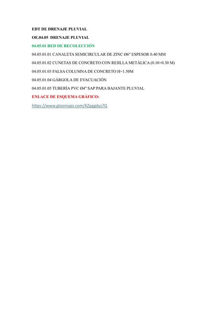 EDT DE DRENAJE PLUVIAL | VICTOR HUGO | uDocz