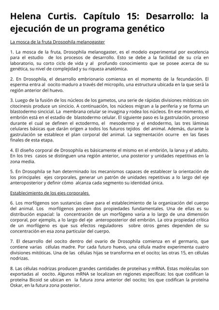 Helena Curtis Capítulo 15: Desarrollo, la ejecución de un programa ...